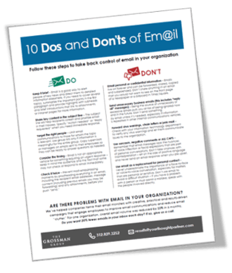 When to Use Email (and When Not to)