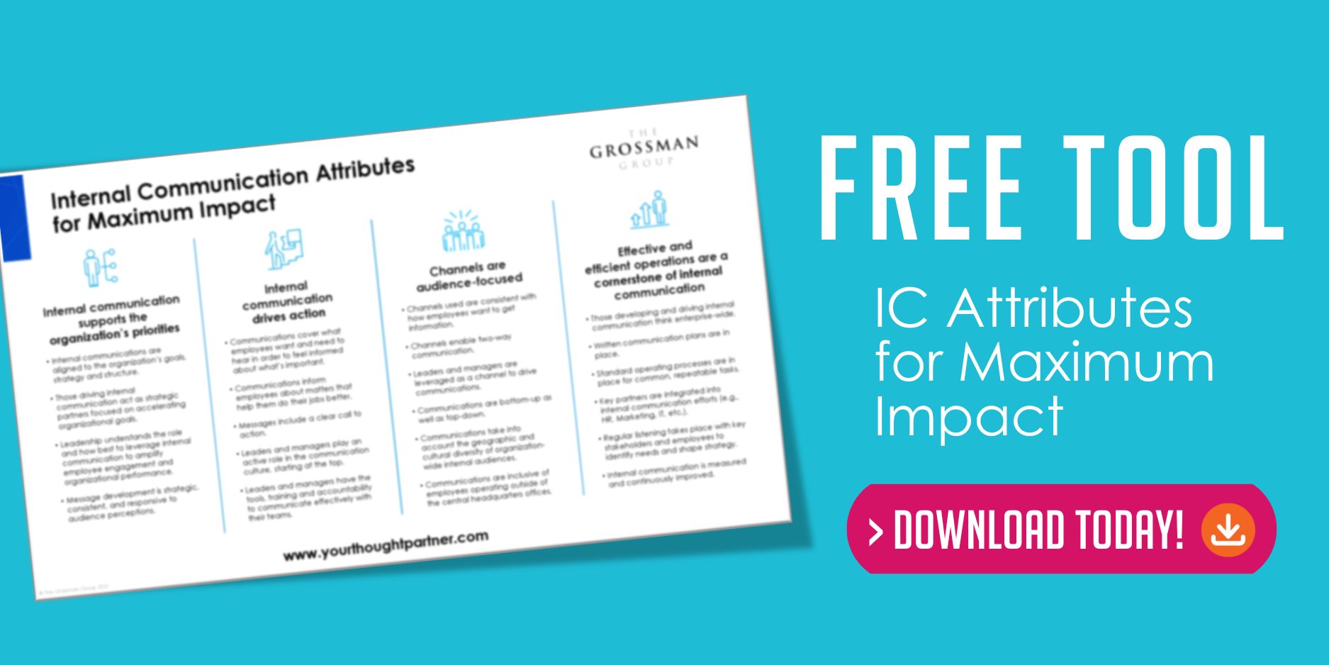 [Free Tool] Internal Communication Attributes for Maximum Impact | The ...