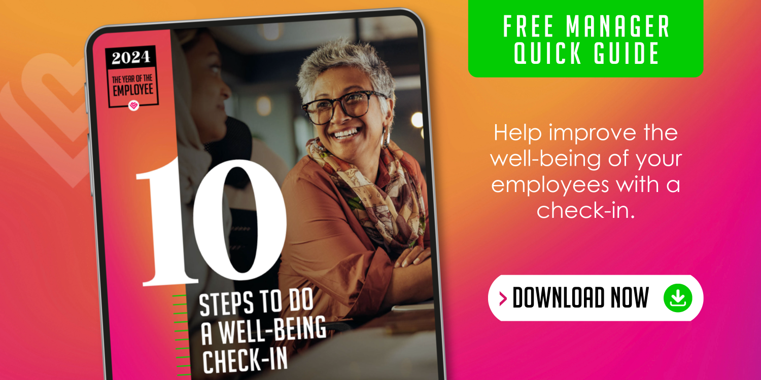 [Free Manager Guide] 10 Steps to Do an Employee Well-Being Check-In ...